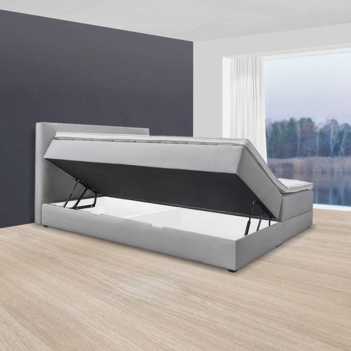 Boxspring Storage | Boxspring, Boxspring met opbergruimte